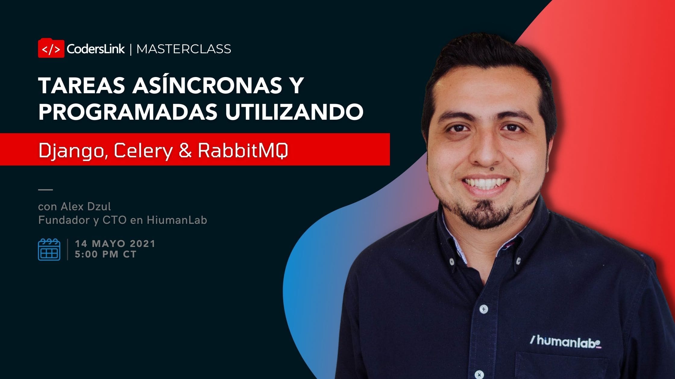 Tareas Asíncronas con Django Celery y RabbitMQ - MasterClass